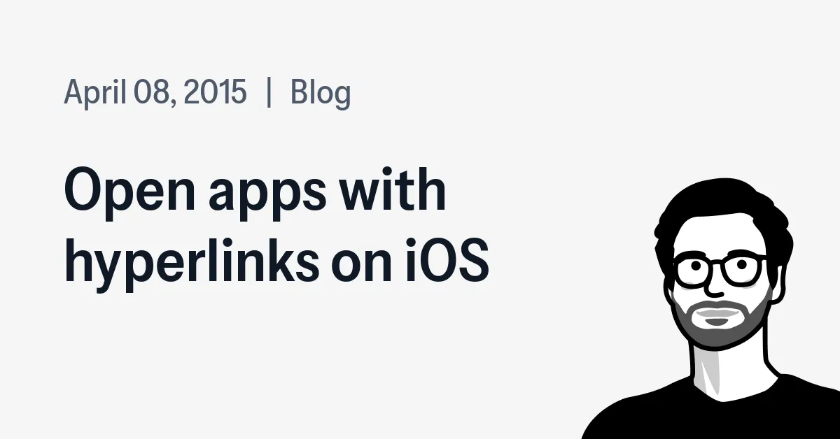 Open apps with hyperlinks on iOS | max.hn