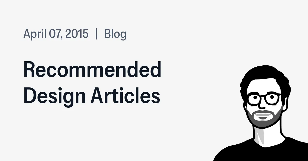 Recommended Design Articles | max.hn